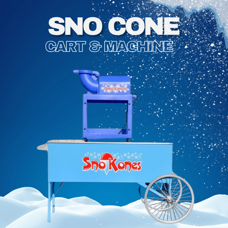 C7 Sno Cone Cart & Machine - Event Max